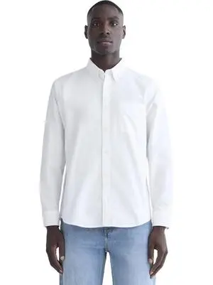 Everlane Slim Oxford Shirt White | Standard